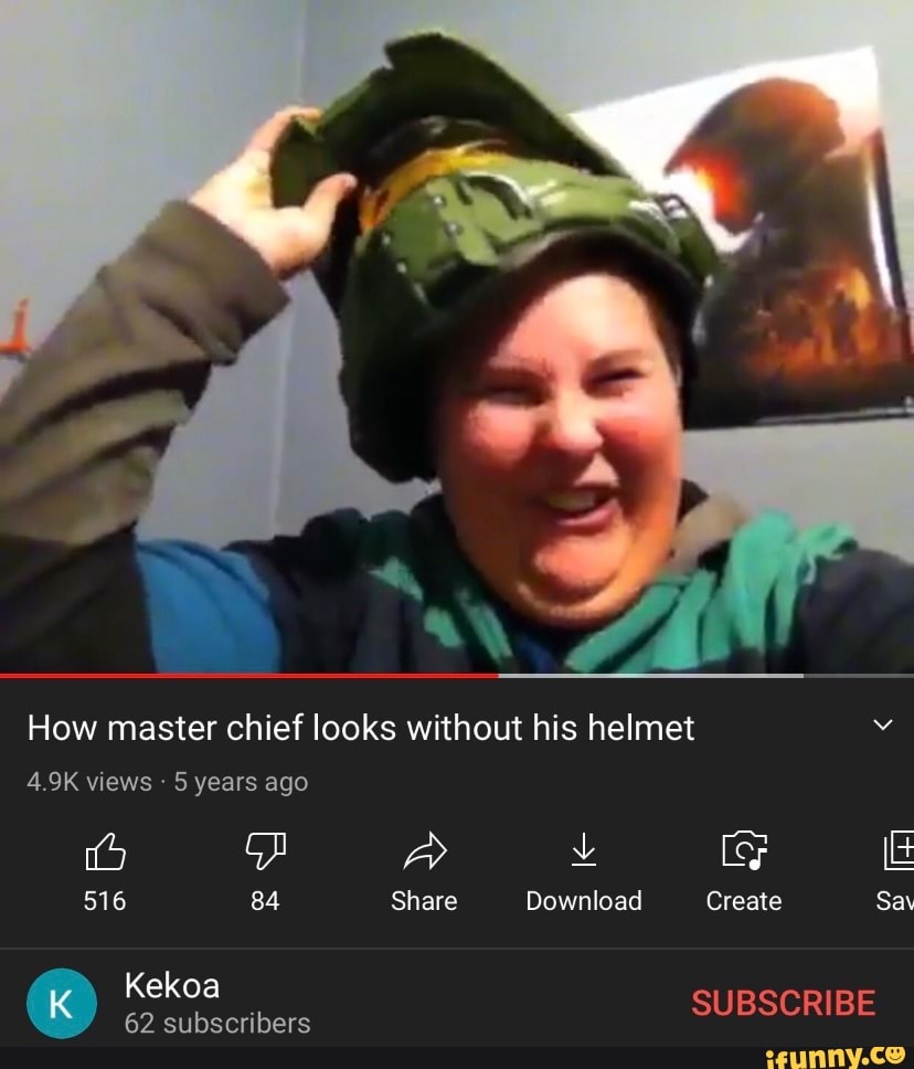 PP wA How master chief looks without his helmet 4.9K views 5 years ago ...