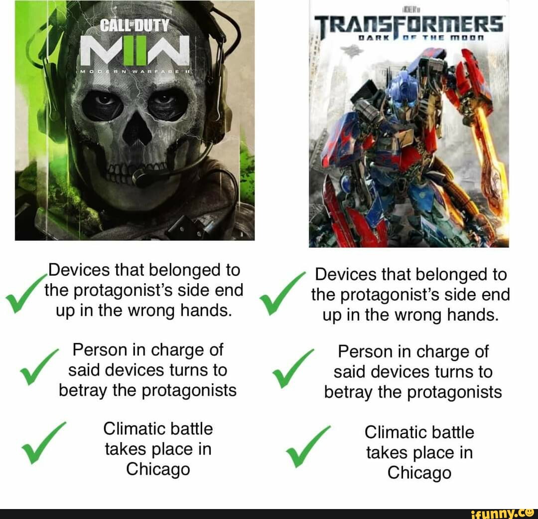 Devices that belonged to the protagonist's side end up in the wrong ...