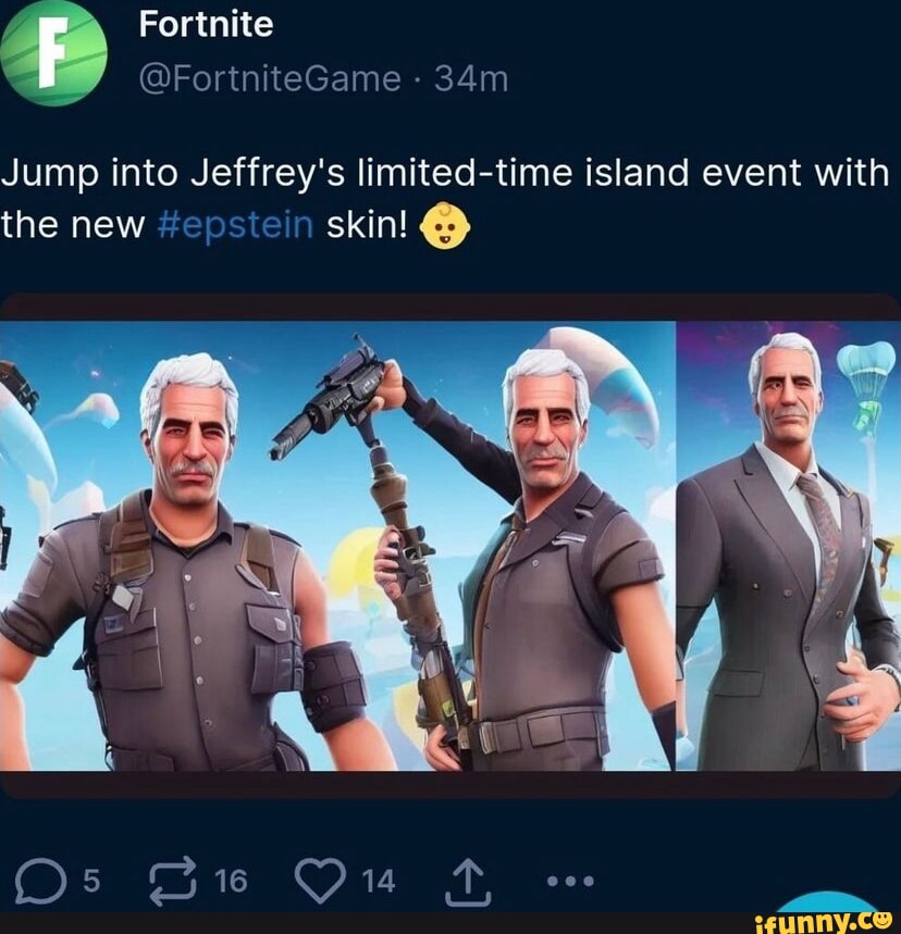 Fortnite @FortniteGame Jump into Jeffrey's limited-time island event ...