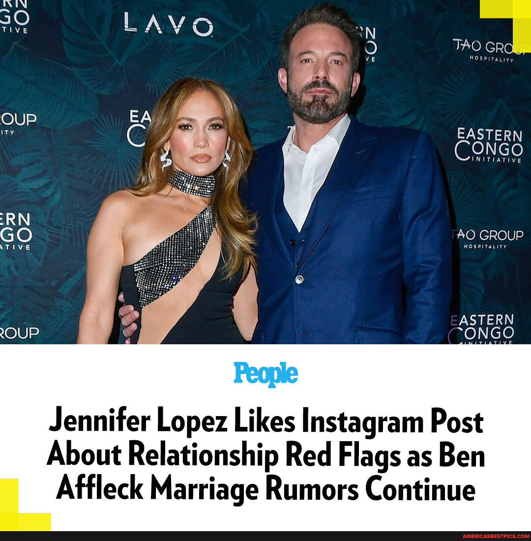 Jennifer Lopez interacted with social media content about unhealthy relationships as rumors of ...
