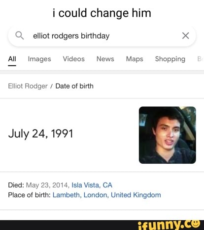Elliot Rodger Funny
