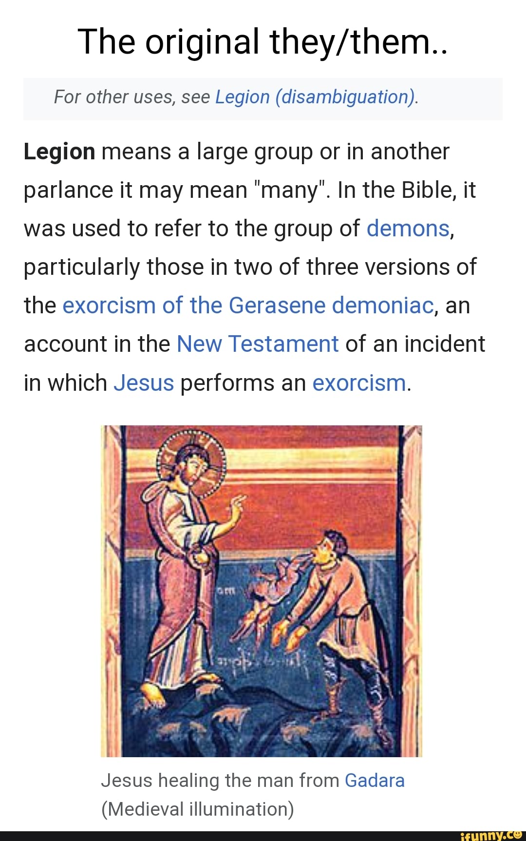 Gerasene memes. Best Collection of funny Gerasene pictures on iFunny