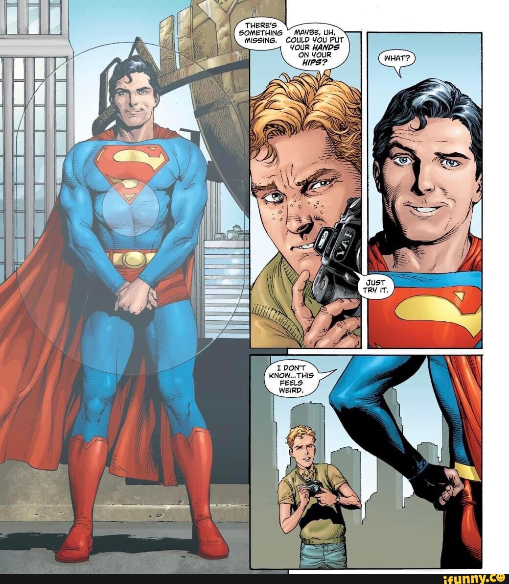 THERE'S SOMETHING MAYBE, UH, MISSING. COULD YOU PUT YOUR HANDS: (ON ...