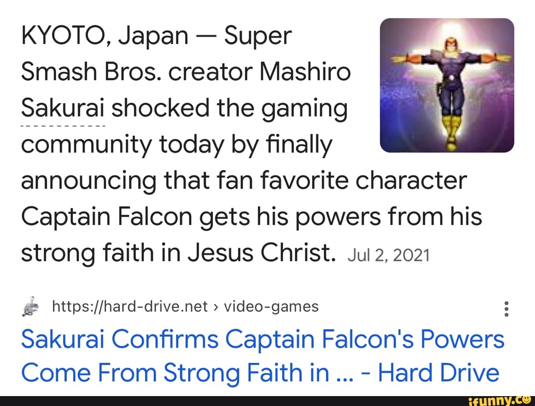 Captain Falcon Rage Comic