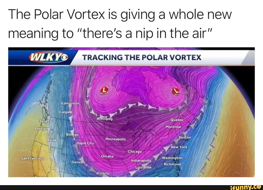 The Polar Vortex is giving a whole new meaning to ”there’s a nip in the ...