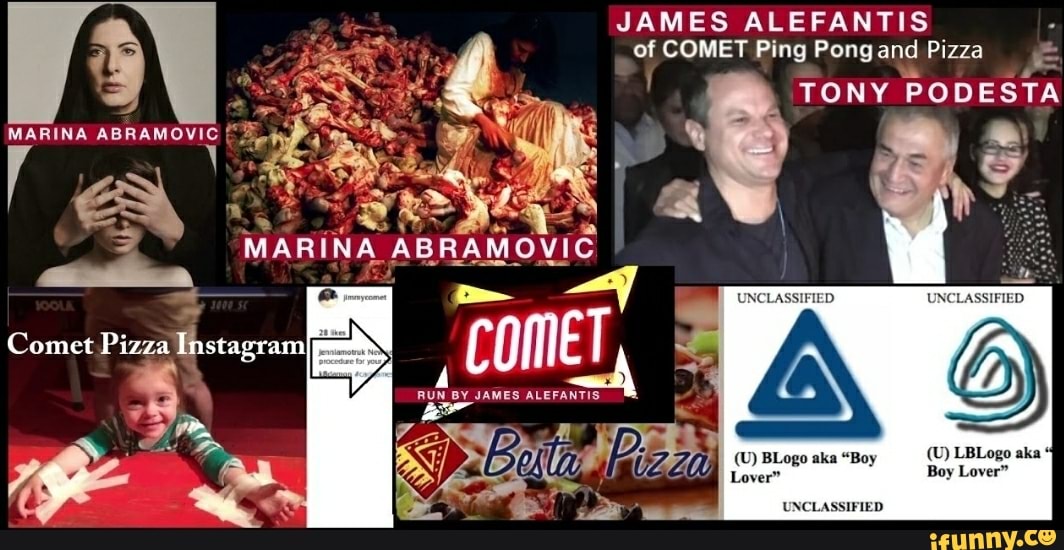 JAMES ALEFANTIS of COMET Ping Pong and Pizza TONY PODESTA UNCLASSIFIED ...