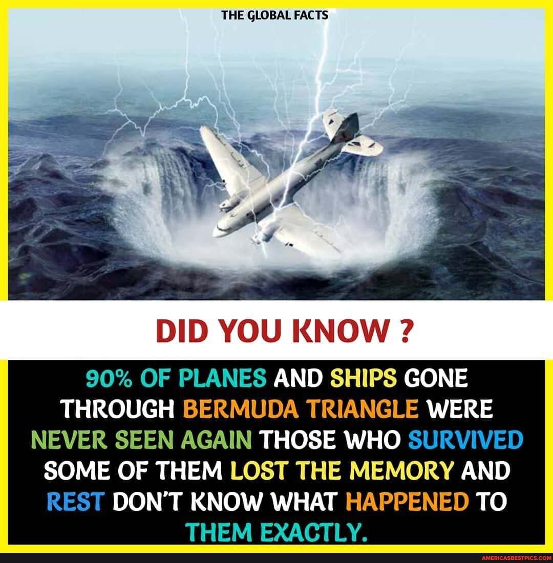 THE GLOBAL FACTS DID YOU KNOW ? 90% OF PLANES AND SHIPS GONE THROUGH ...