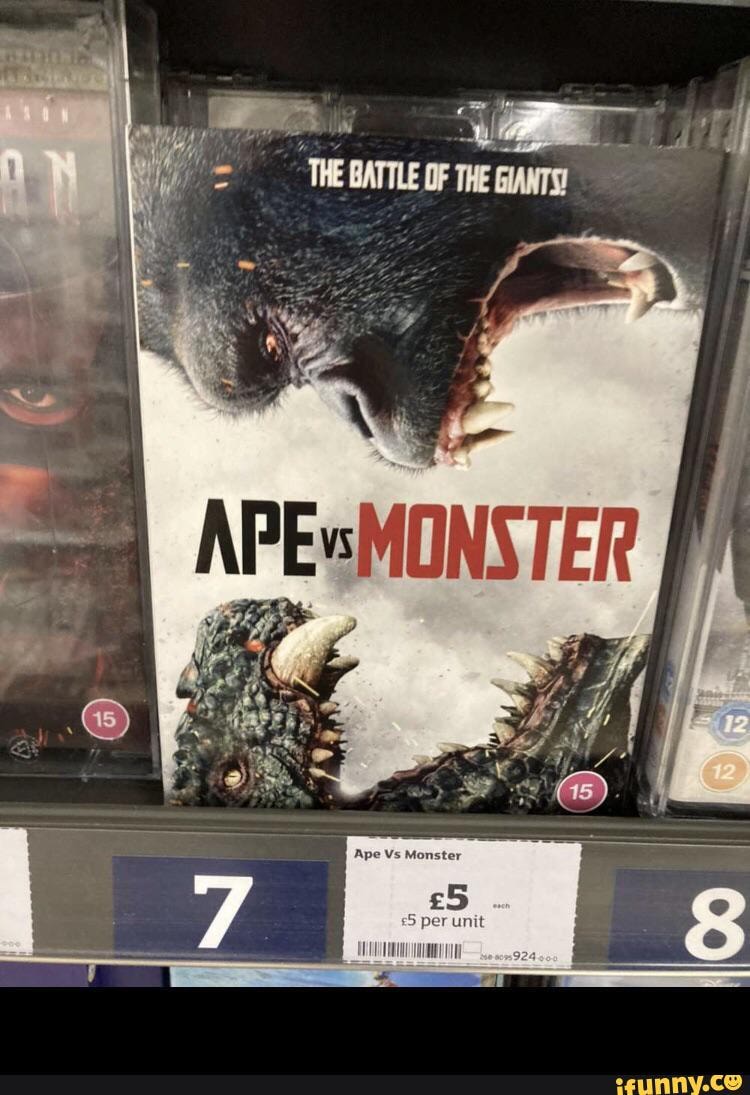 Ape Vs Monster per unit - iFunny