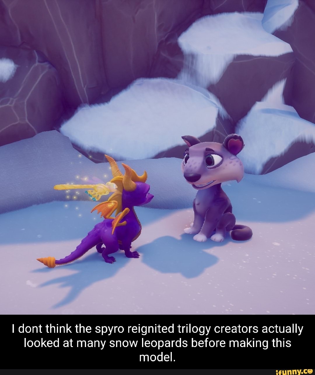 Dont think the spyro reignited trilogy creators actually looked at many ...