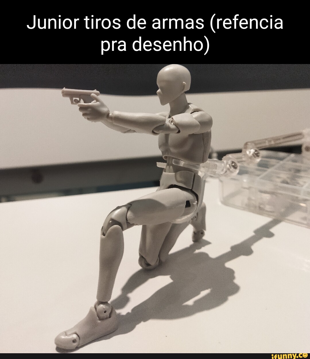Junior tiros de armas (refencia pra desenho) - iFunny Brazil