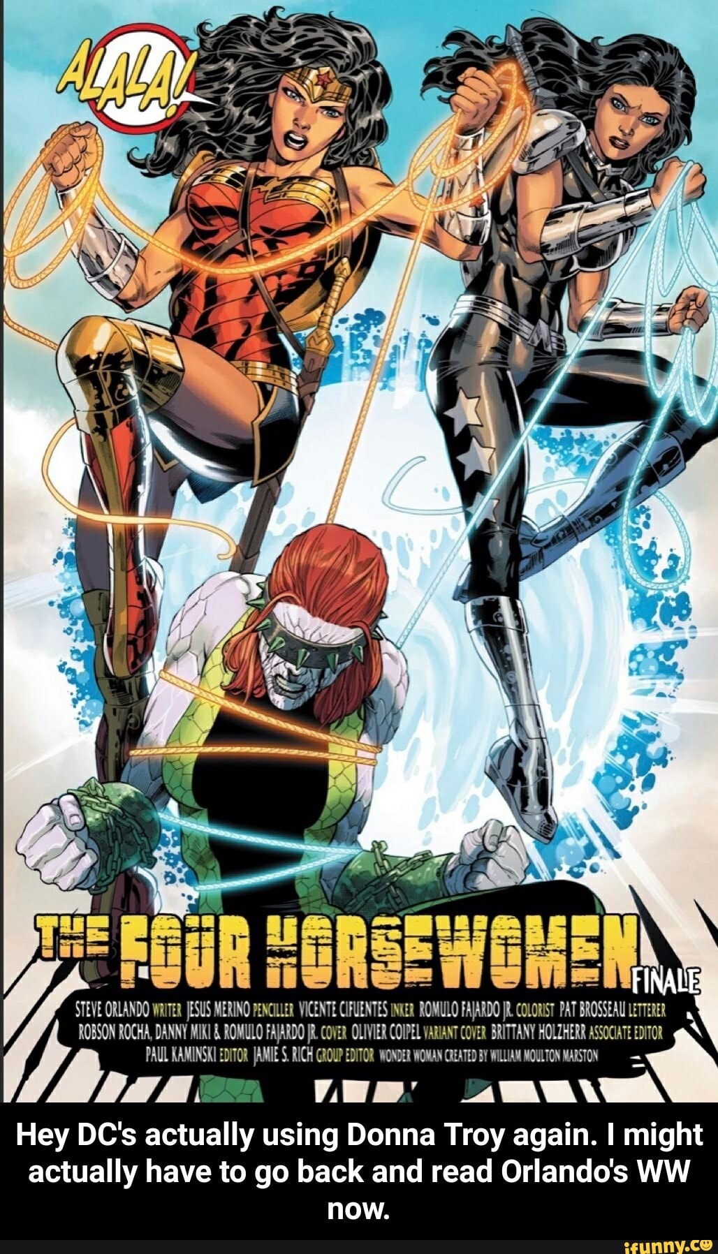 TE ERA UOREE tea STEVE ORLANDO WRITER JESUS MERINO PENCILLER VICENTE ...