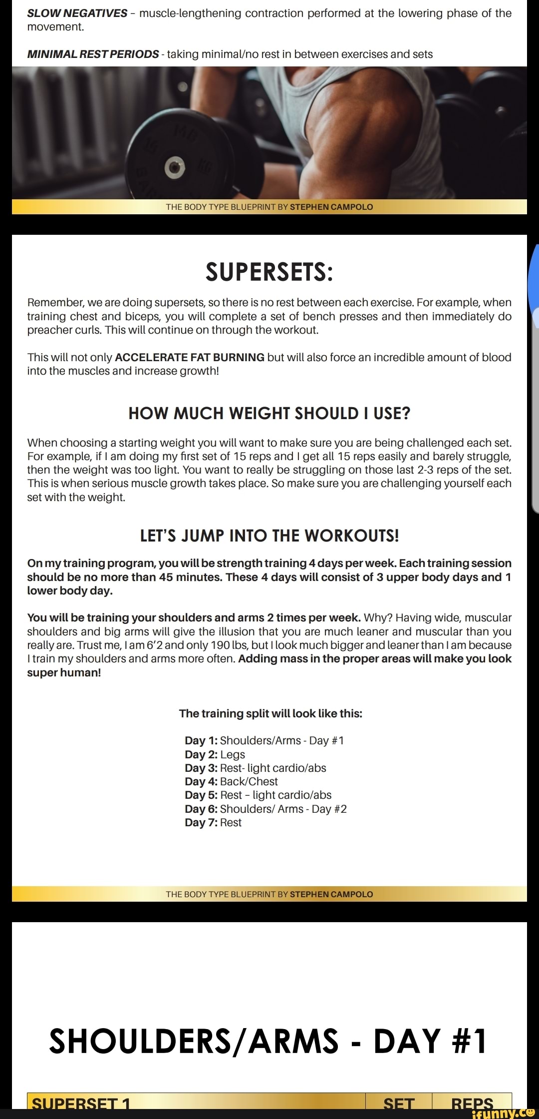 SLOW NEGATIVES muscle-lengthening contraction performed at the lowering ...