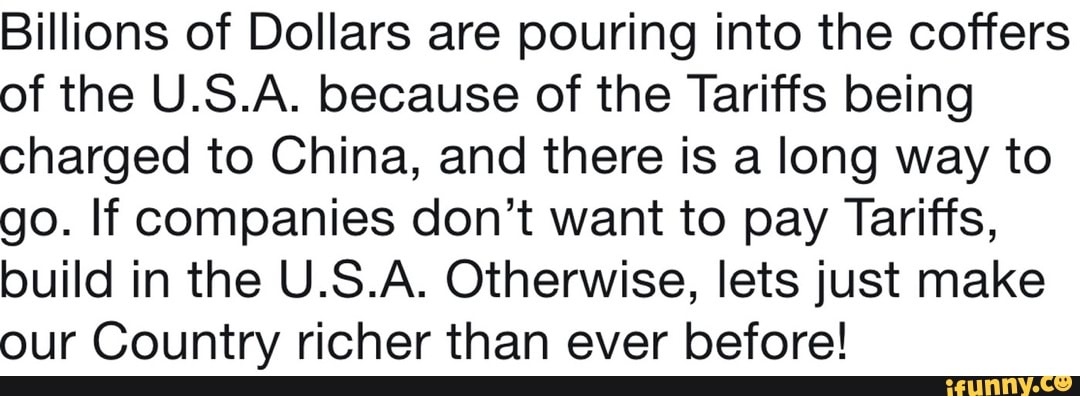 Tariffs memes. Best Collection of funny Tariffs pictures on iFunny