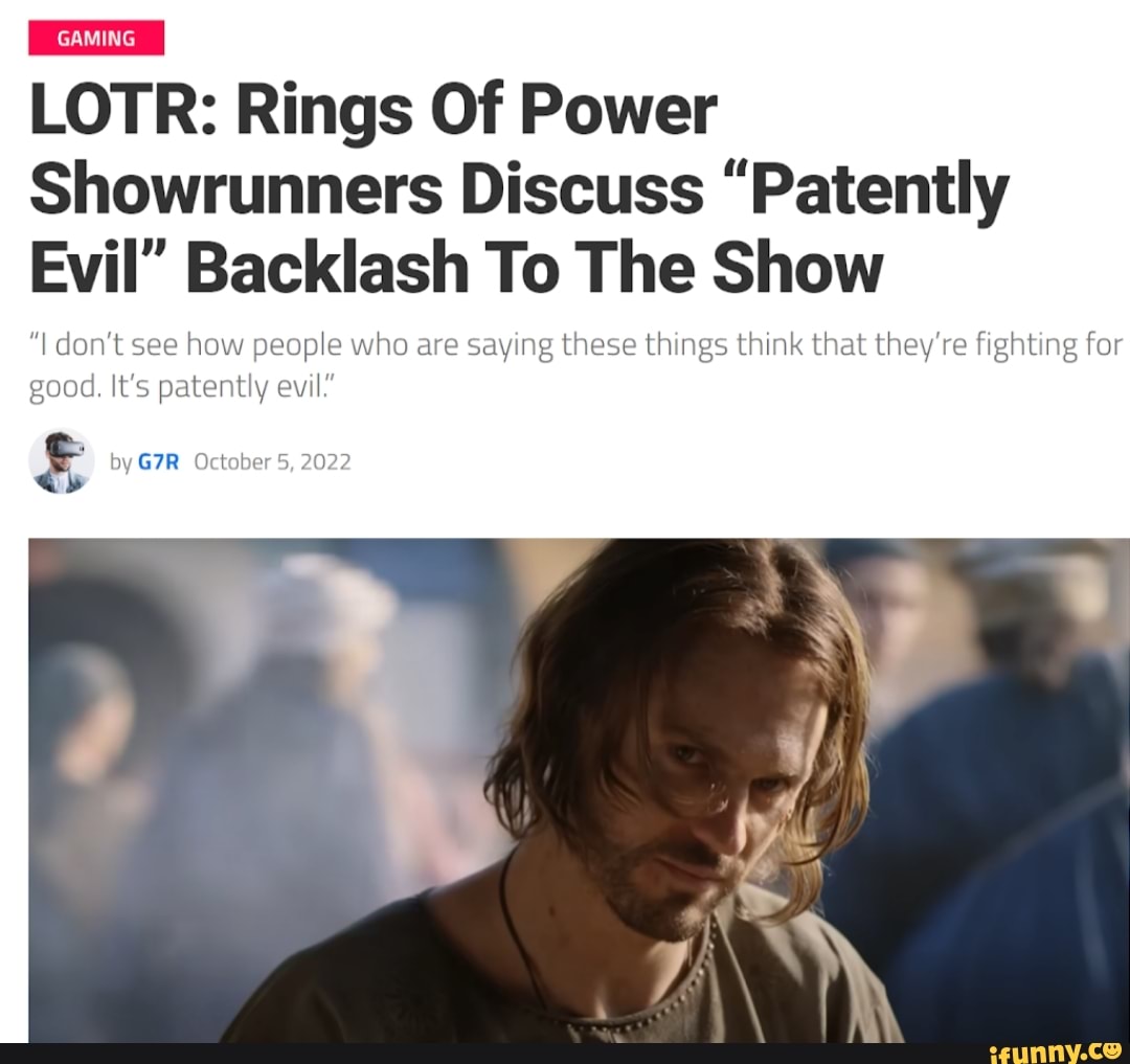 LOTR: Rings Of Power Showrunners Discuss "Patently Evil" Backlash To ...