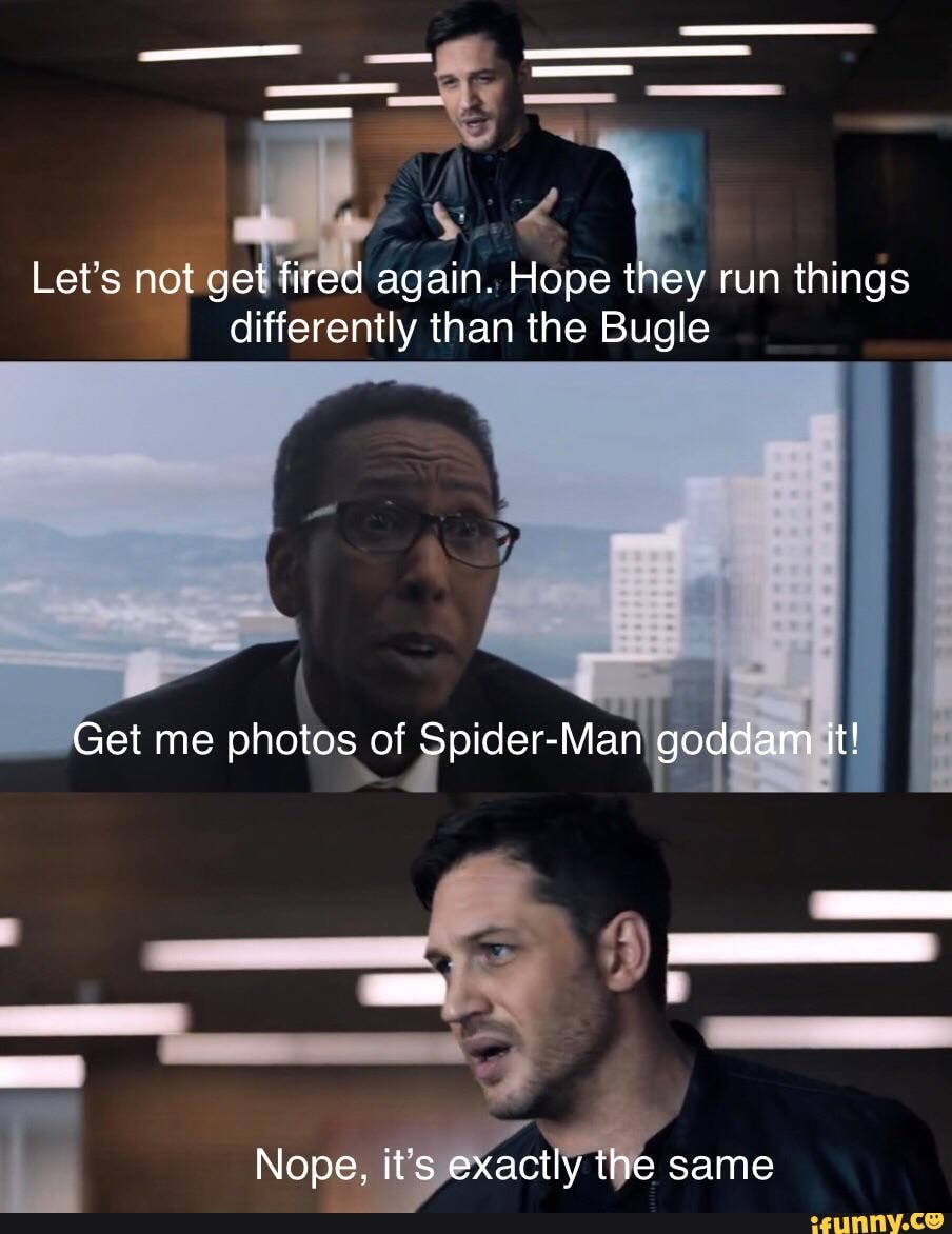 Let's not get fired again. Hope they run things differently than the ...