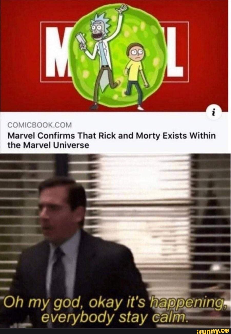 Marvel Confirms That Rick and Morty Exists Within the Marvel Universe ...
