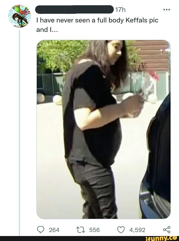 Trin I have never seen a full body Keffals pic and 264 556 4,592 - iFunny