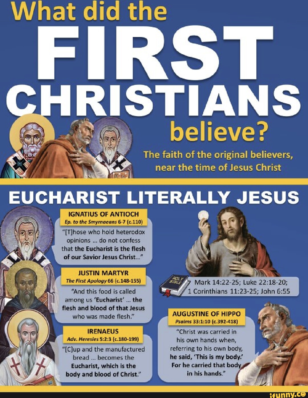 Eucharist memes. Best Collection of funny Eucharist pictures on iFunny