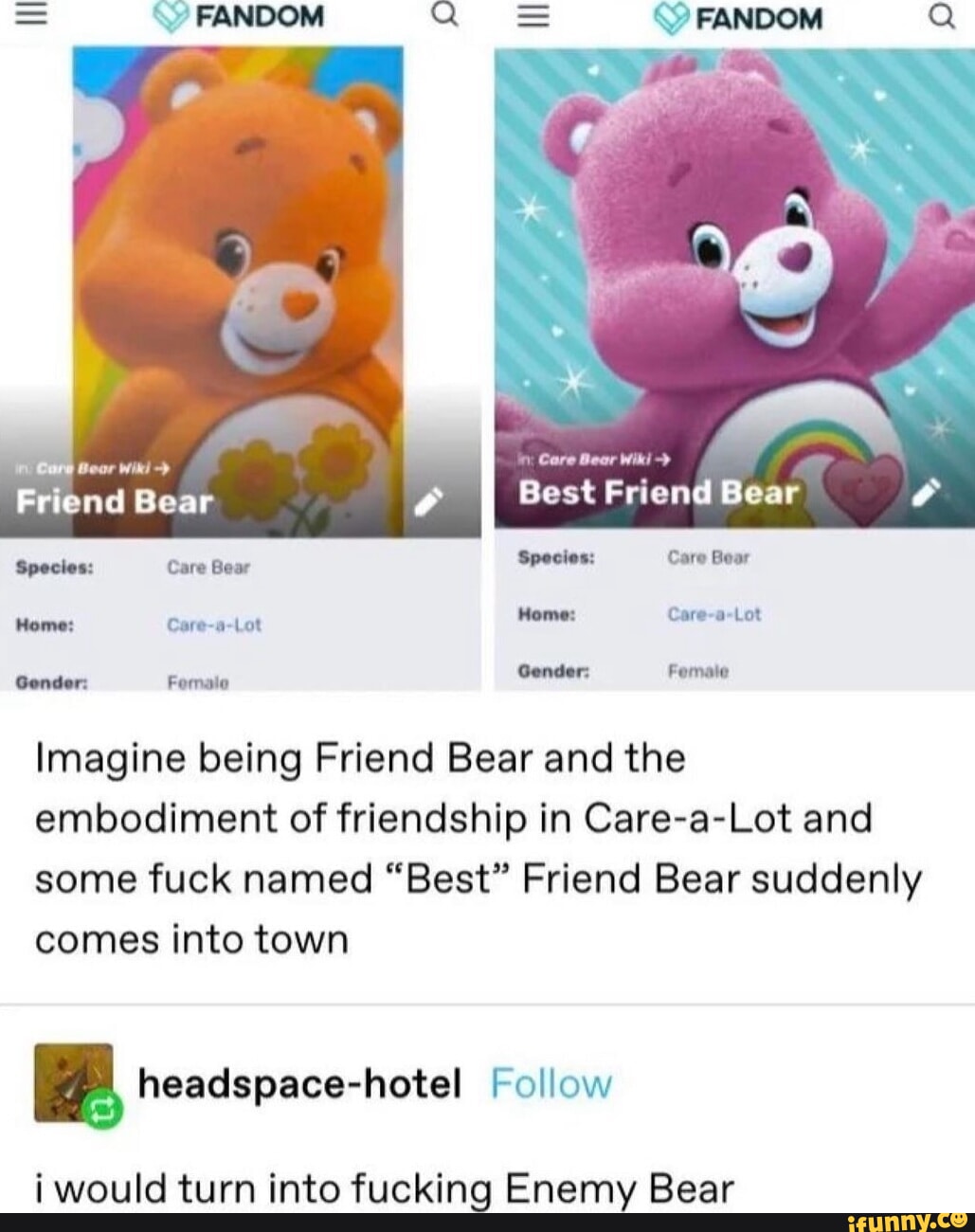 Care Wiki Friend Bear FANDOM FANDOM I Care Bear Wiki Best Friend Bear ...