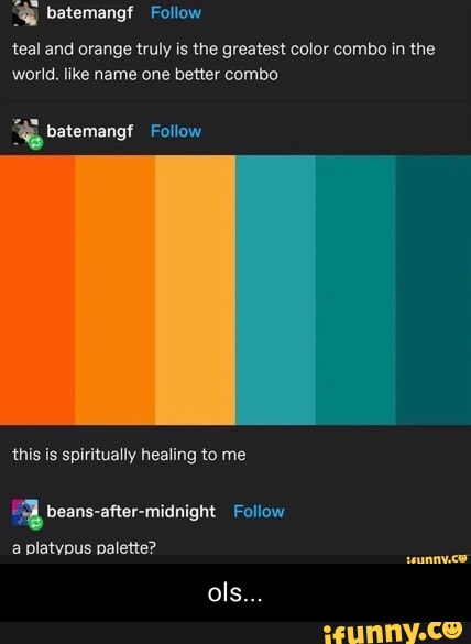 Teal and orange truly is the greatest color combo in the world. like ...