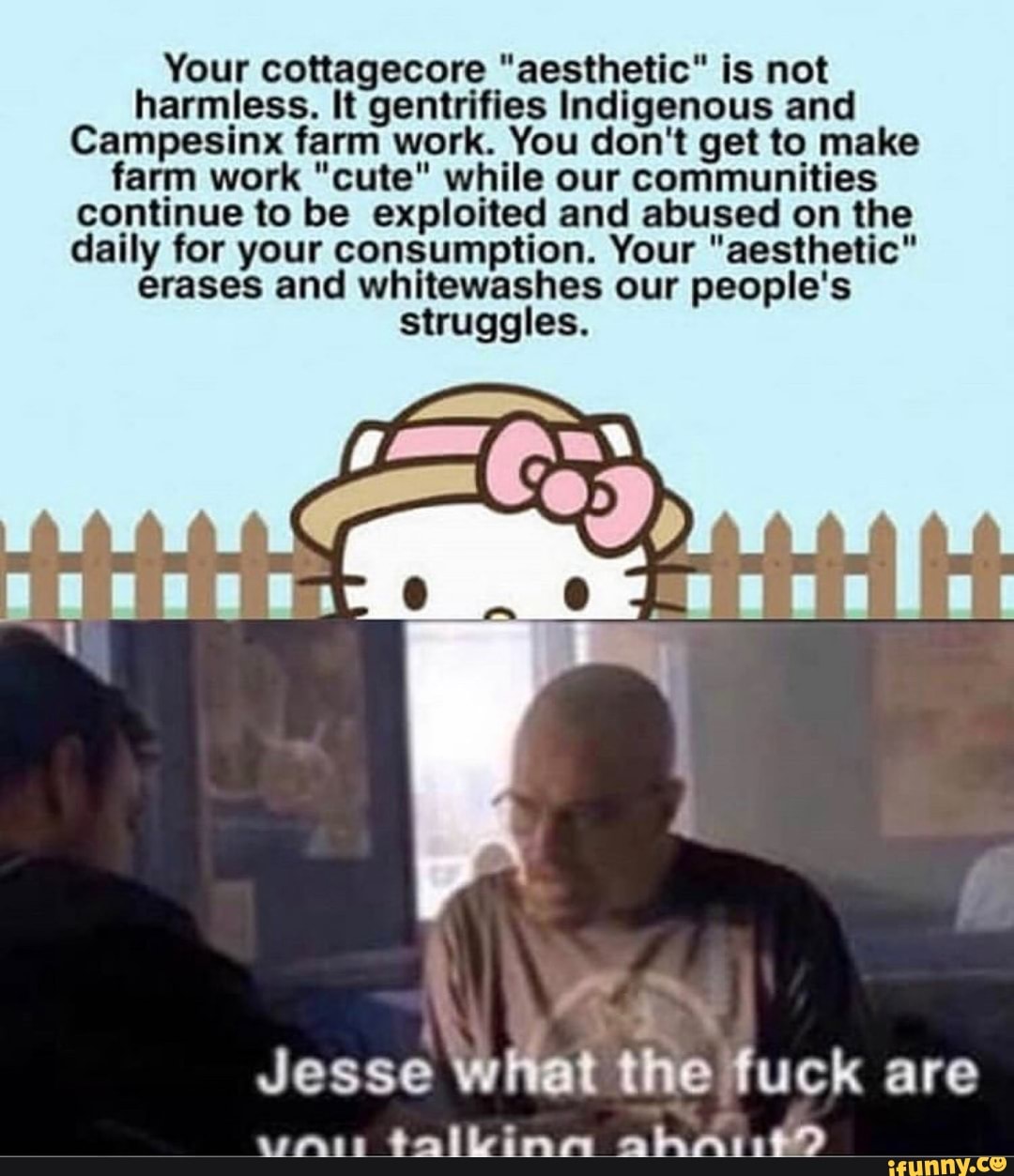 Your cottagecore "aesthetic" is not harmless. It gentrifies Indigenous ...