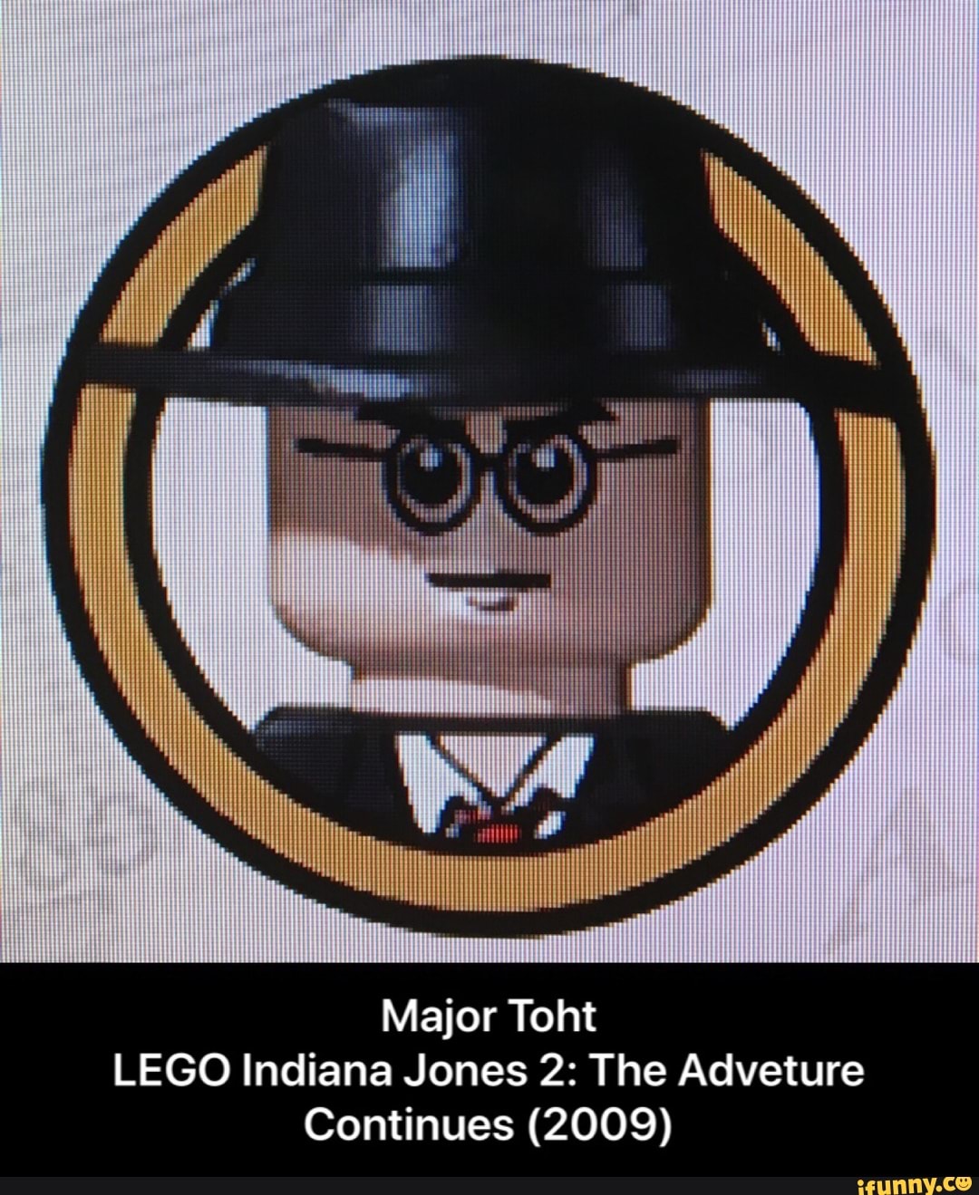 Major Toht LEGO Indiana Jones 2: The Adveture Continues (2009) - iFunny