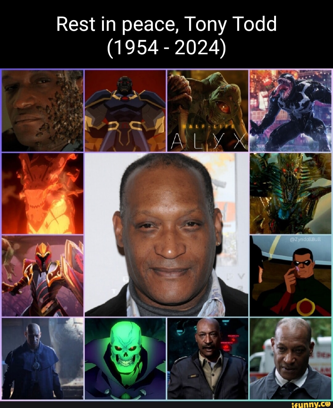 Rest in peace, Tony Todd (1954 - 2024) SS - iFunny