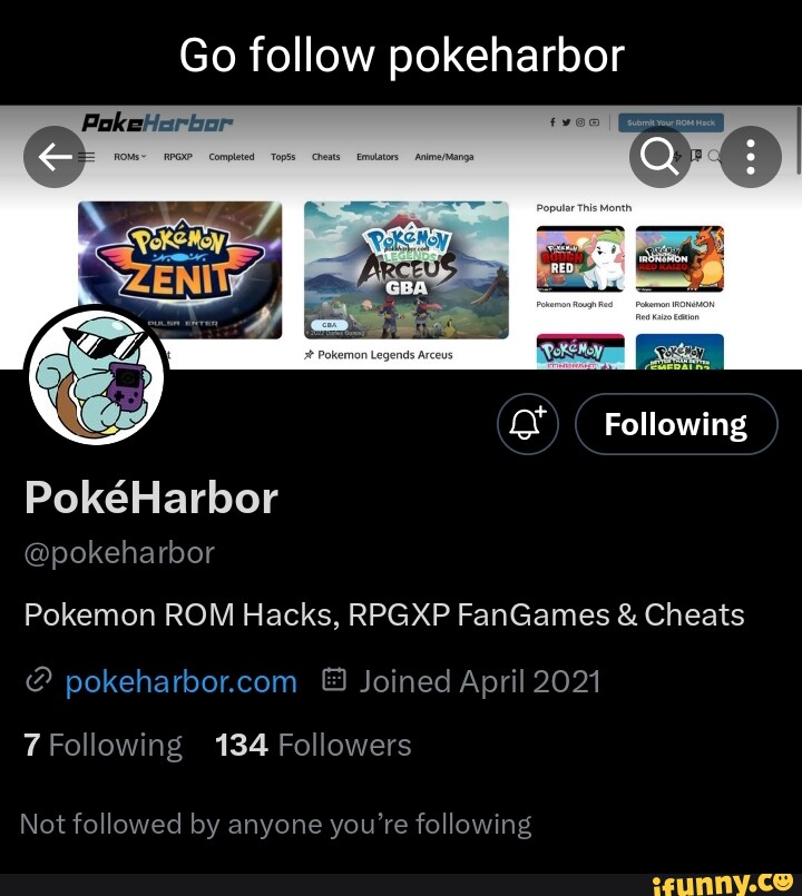 Go follow pokeharbor PokeHarbor Following PokHarbor @pokeharbor Pokemon ...