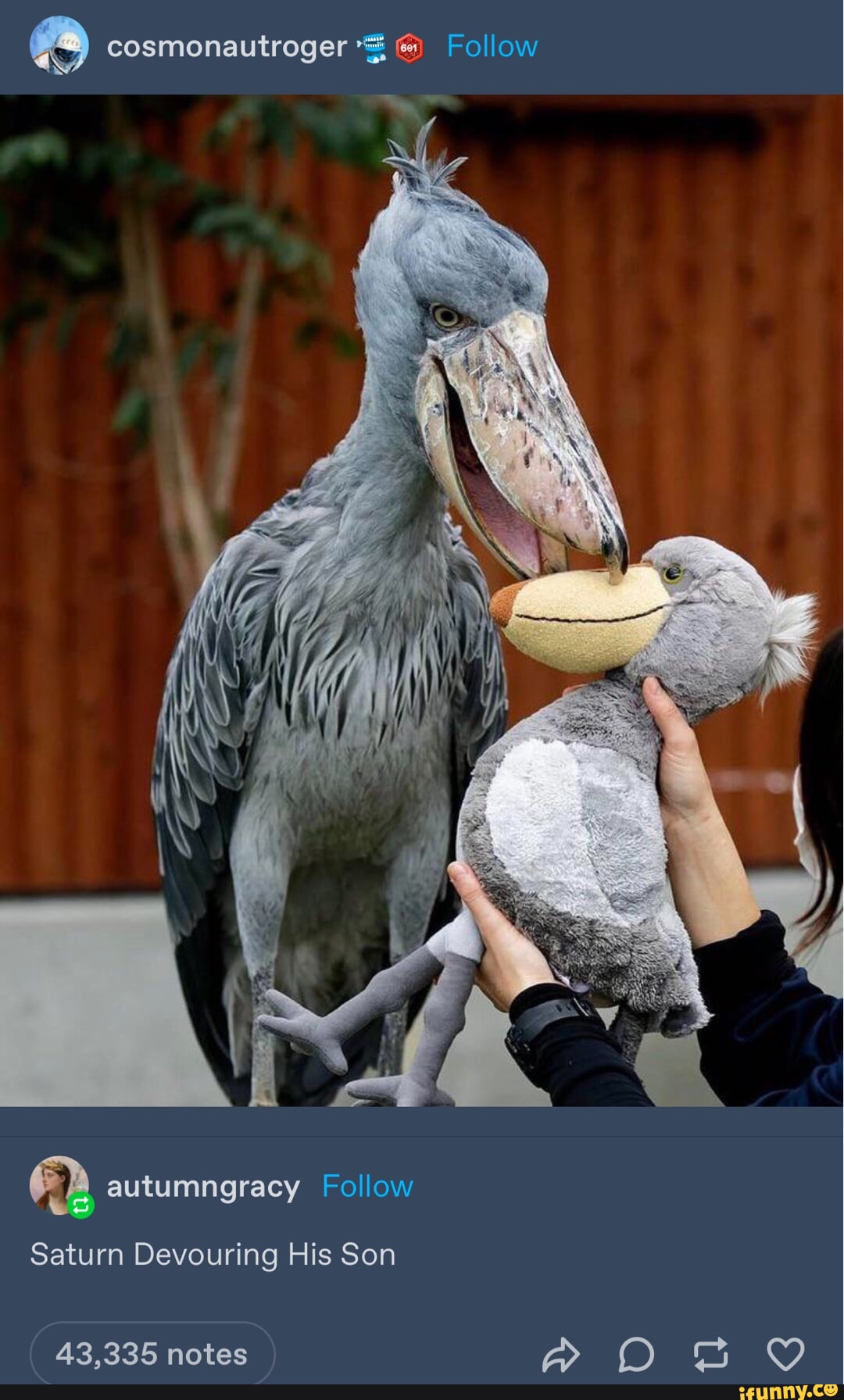 Cosmonautroger *S Follow autumngracy Follow Saturn Devouring His Son ...