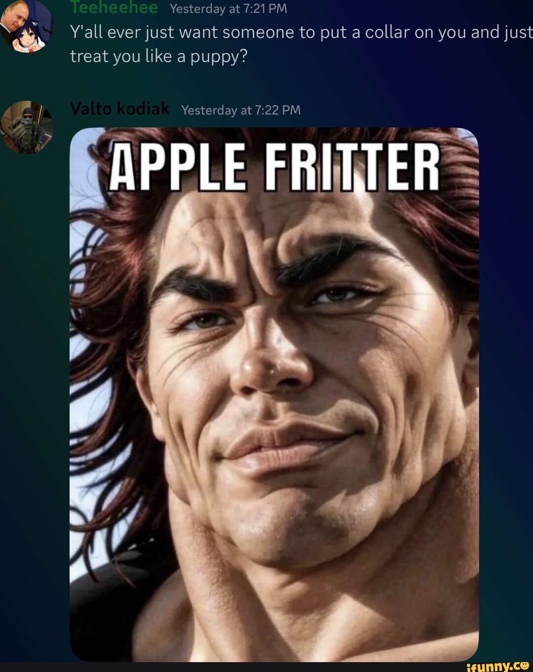 Fritter memes. Best Collection of funny Fritter pictures on iFunny