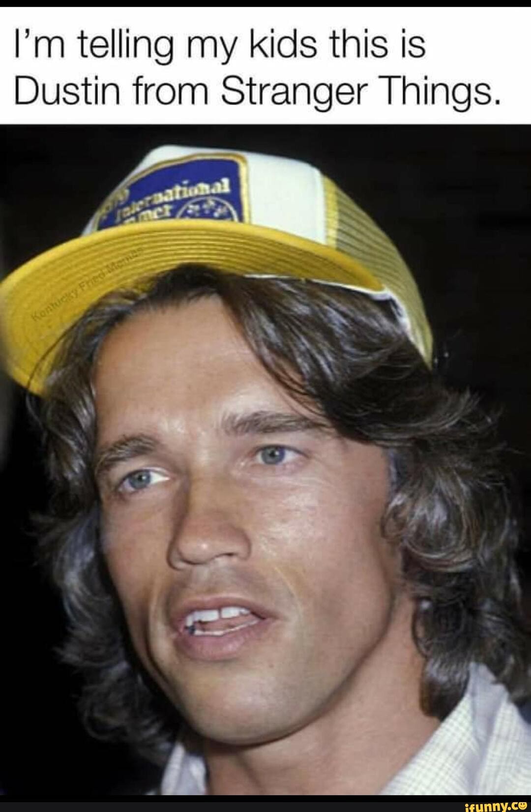 Feel Old Yet? - I'm telling my kids this is Dustin from Stranger Things ...