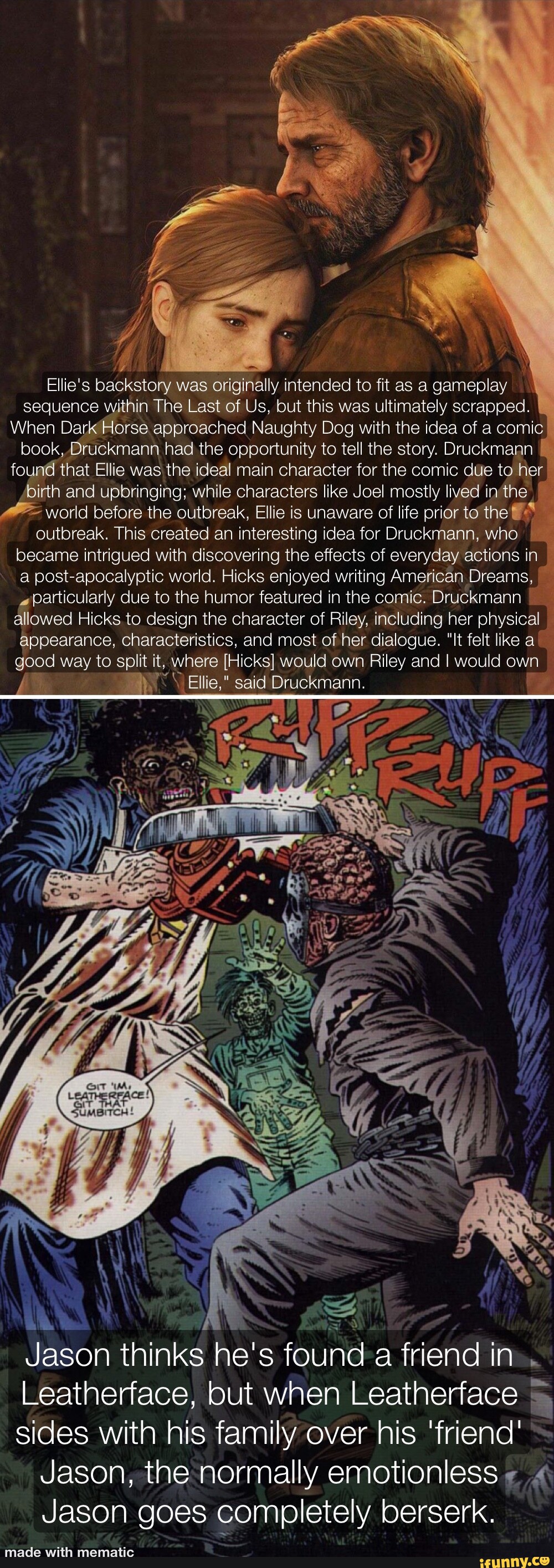 Druckmann memes. Best Collection of funny Druckmann pictures on iFunny