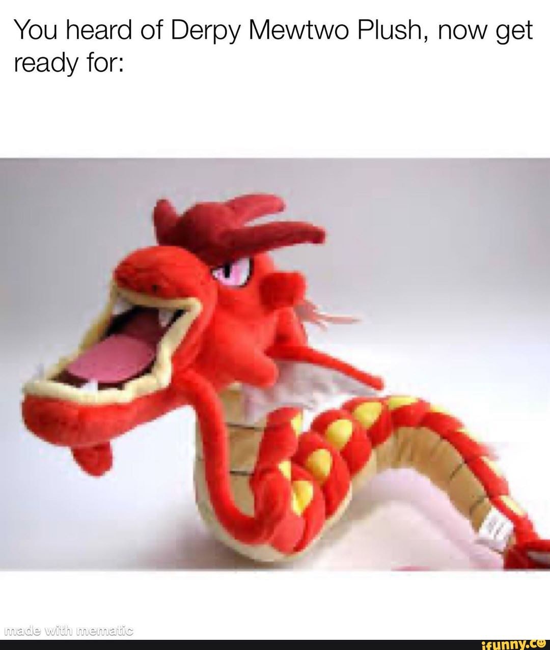 You heard of Derpy Mewtwo Plush, now get ready for: - iFunny