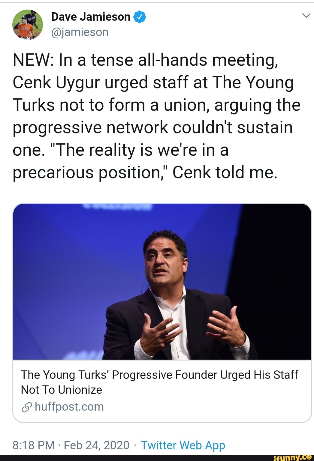 Shocking! - Dave Jamieson @jamieson NEW: In a tense all-hands meeting ...