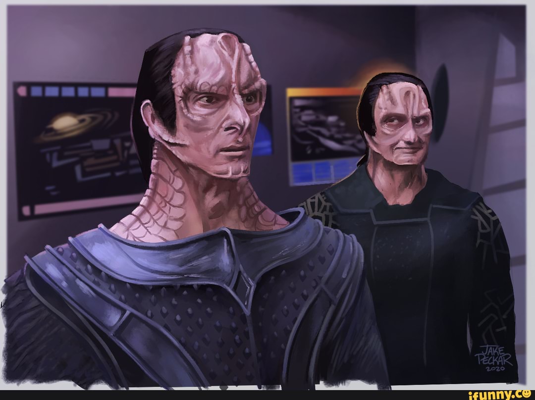 Gul Dukat and Garak from Deep Space Nine - iFunny