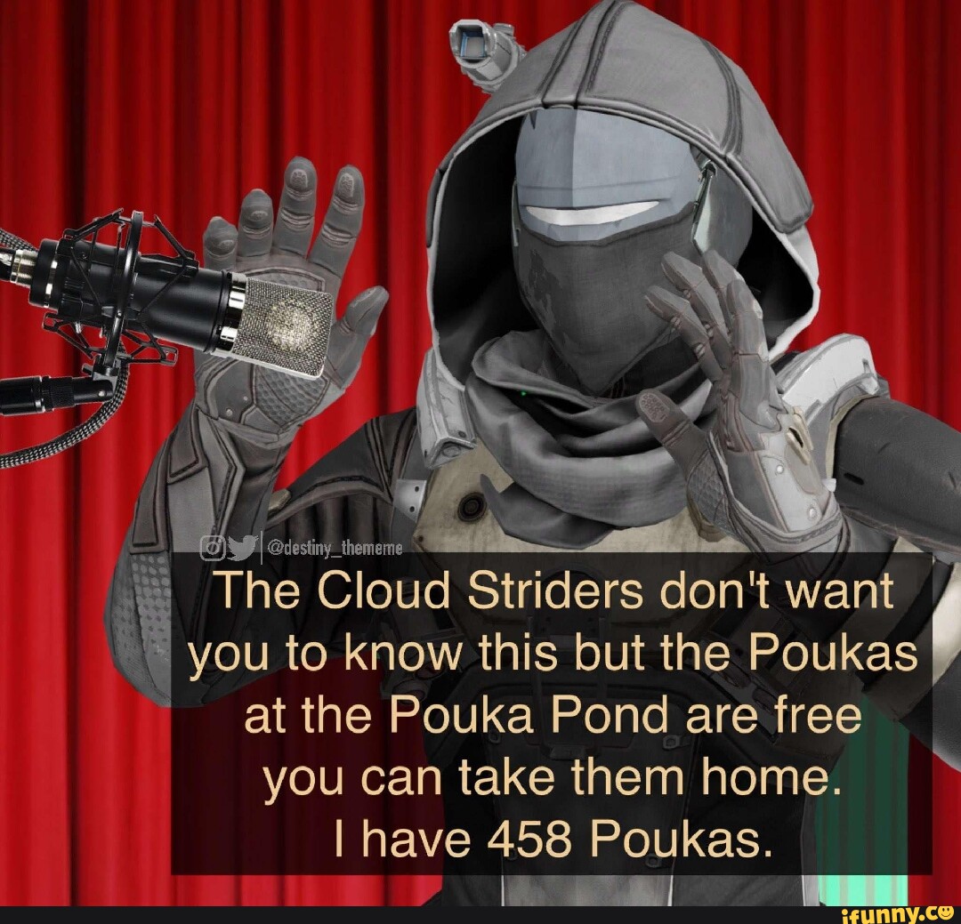 The Cloud Striders don't want you to know this but the Poukas at the ...