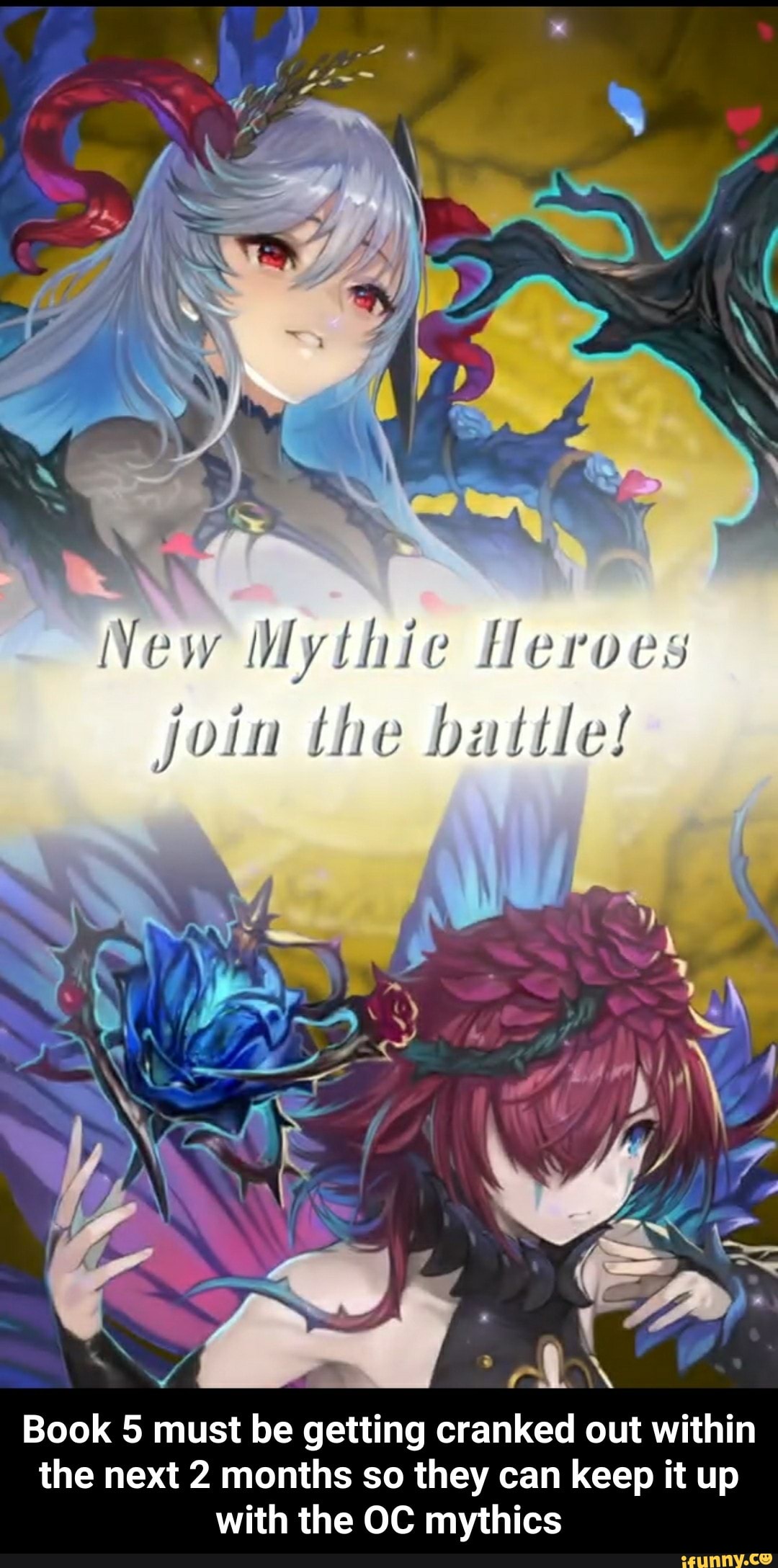 Vew Mythie Heroes join the battle! Book 5 must be getting cranked out ...