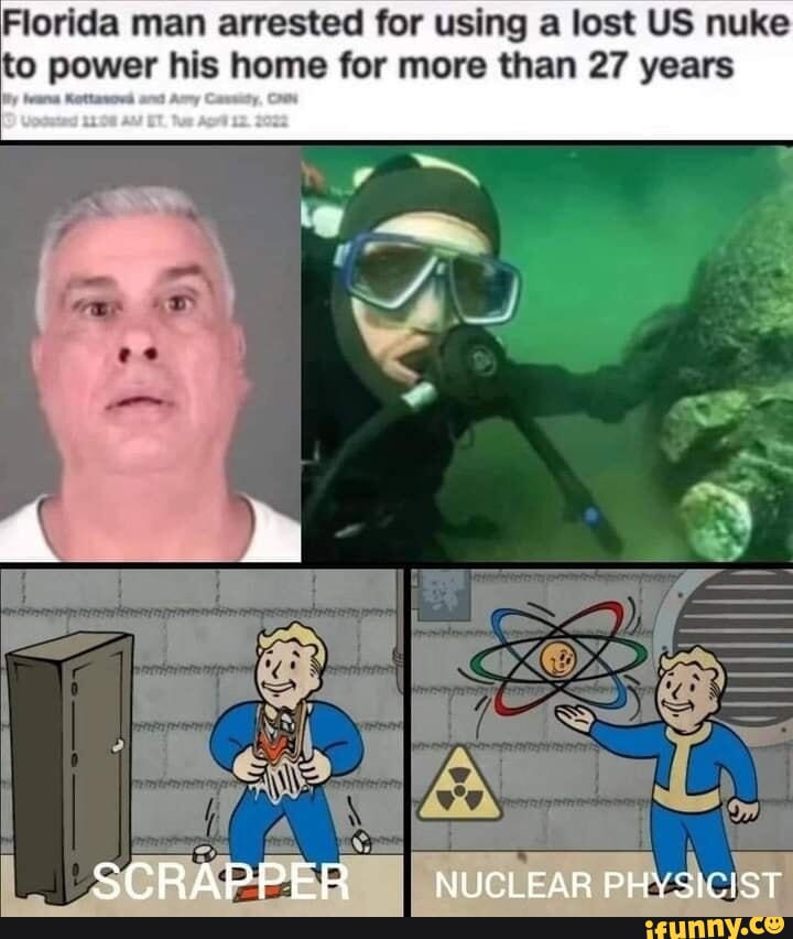 Florida man arrested for using a lost US nuke to power his home for ...