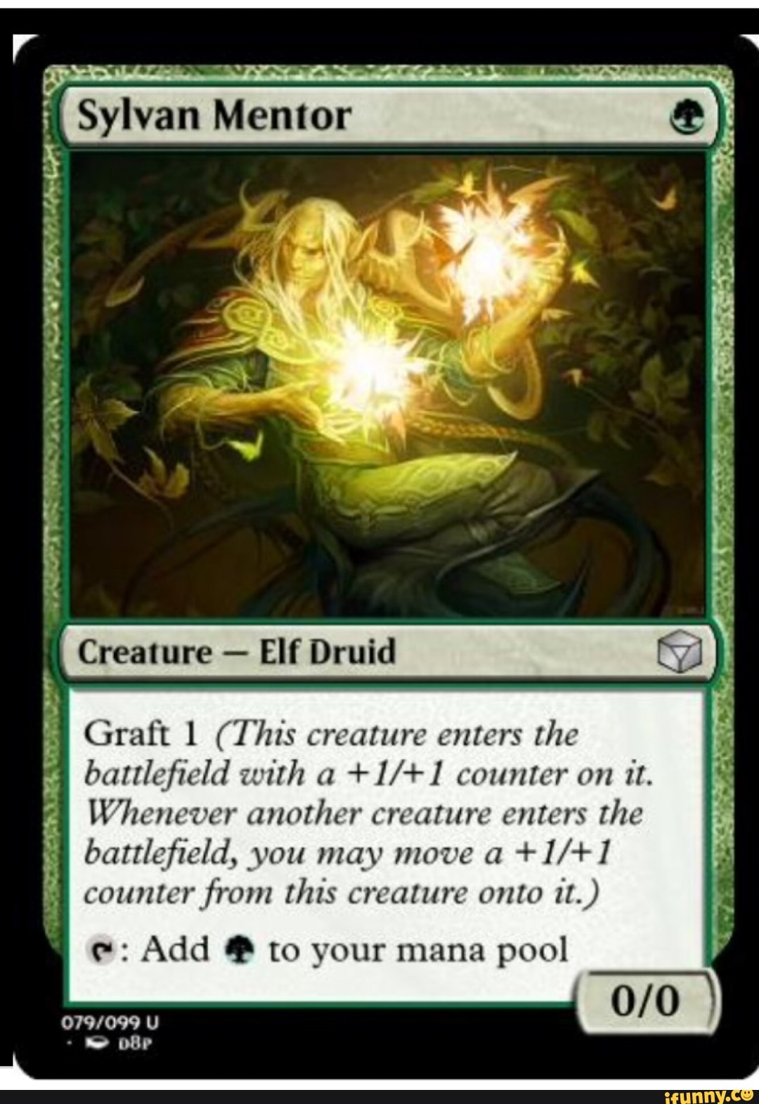 Graft 1 (This creature enters the battlefield with a +1/+1 counter on ...