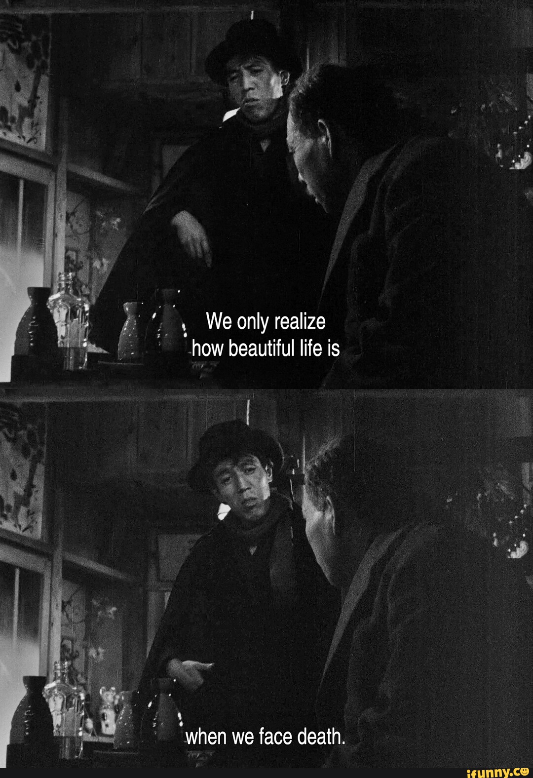 Movie: Akira kurusawa's ikiru - ivy , We only realize how beautiful ...