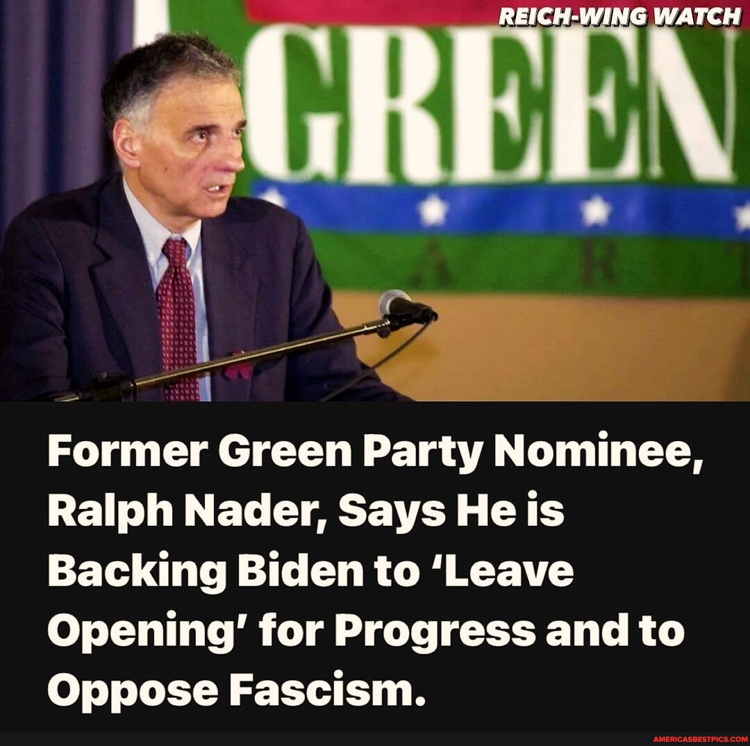 In an interview with The Washington Post released Monday former Green ...