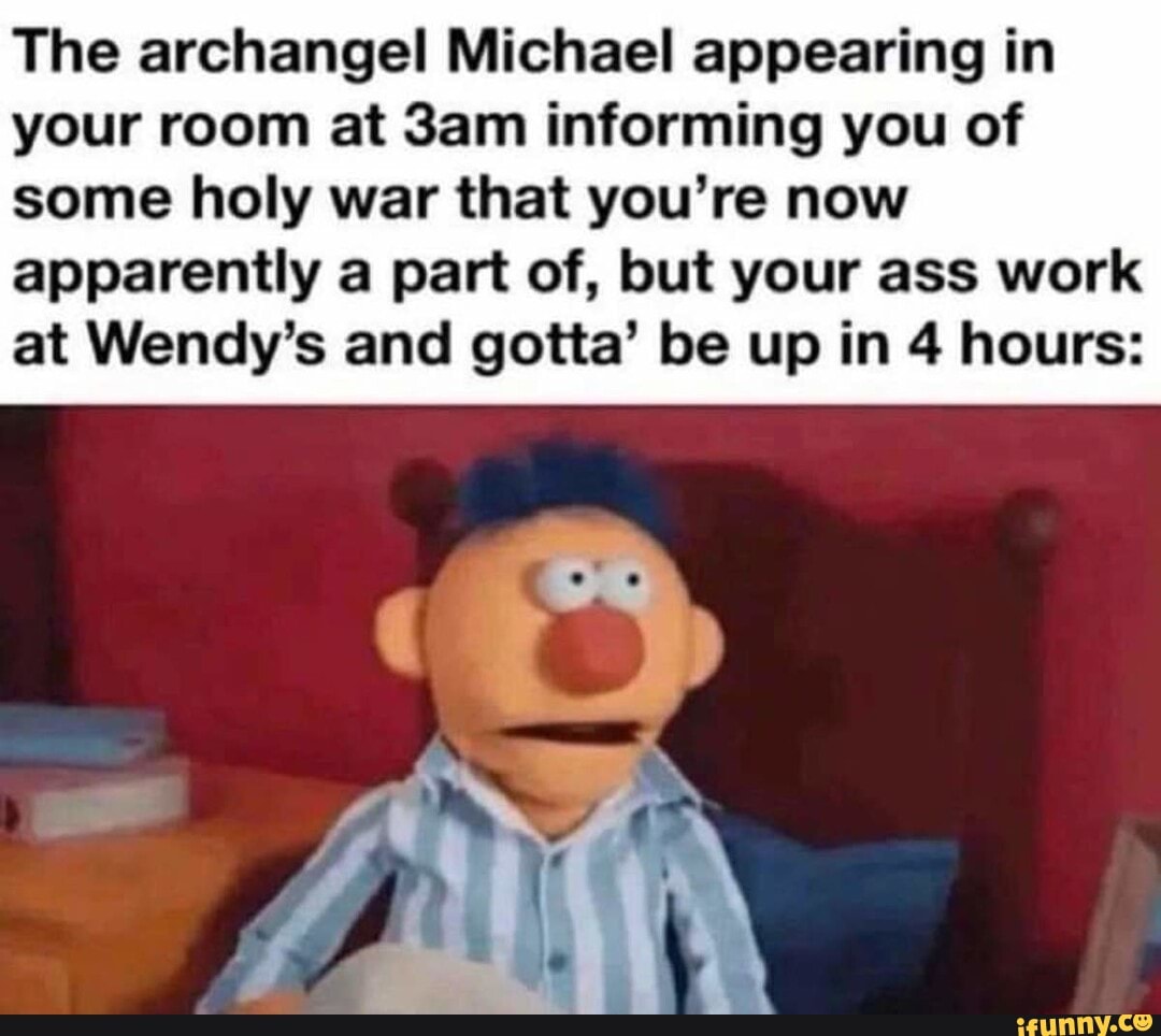 The archangel Michael appearing in your room at ann informing you of ...