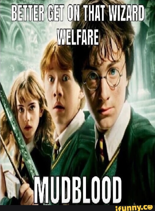 Mudblood memes. Best Collection of funny Mudblood pictures on iFunny