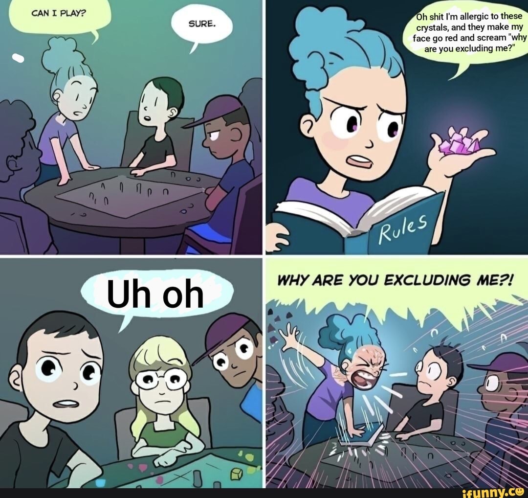 Oh shit I'm allergic to these crystals, and they make my face go red ...