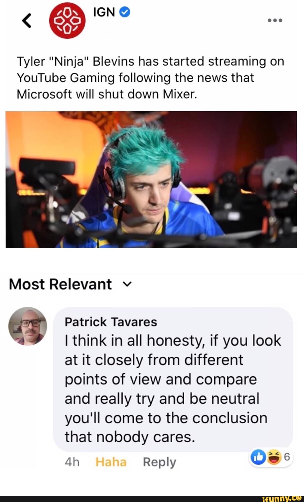 Tyler "Ninja" Blevins has started streaming on YouTube Gaming following ...