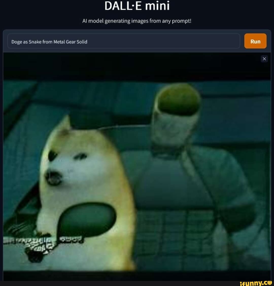 DALL-E mini Al model generating images from any prompt! Doge as Snake ...