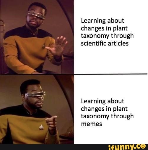 Learning about changes in plant taxonomy through scientific articles ...