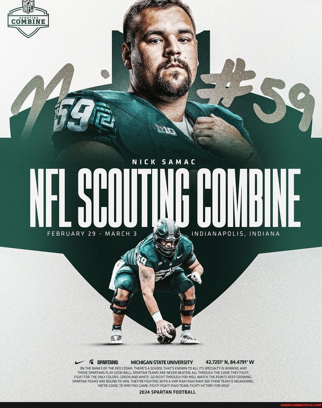 The ultimate job interview 💼 good luck in Indy, @nick_samac - NICK ...