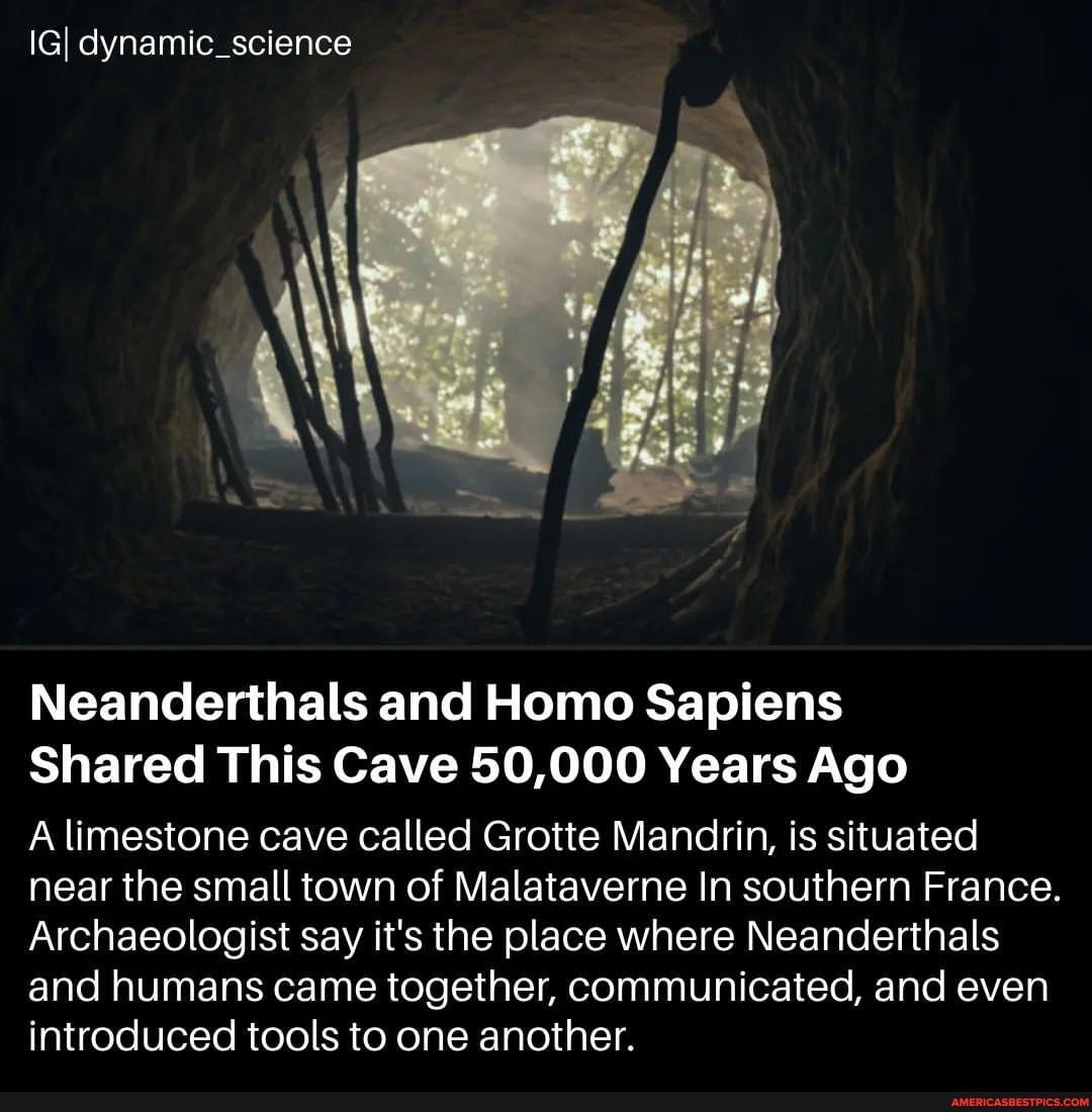 IGI dynamic_science Neanderthals and Homo Sapiens Shared This Cave ...