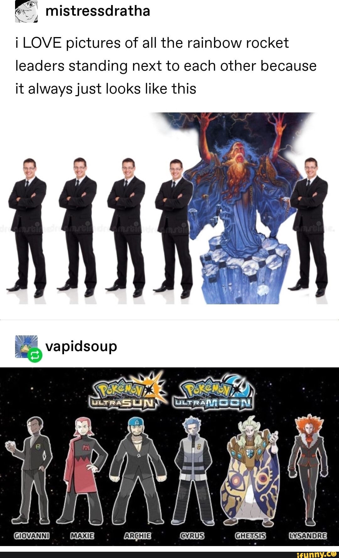 I LOVE pictures of all the rainbow rocket leaders standing next to each ...